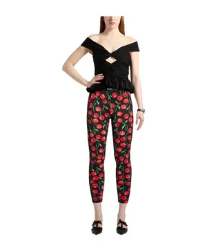 Dolce & Gabbana Multi-colored Stretch Pants