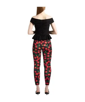 Dolce & Gabbana Multi-colored Stretch Pants