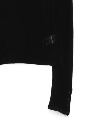 Patrizia Pepe Ribbed-knit Sweater
