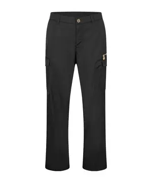 Versace Simple Cargo Pants - Black