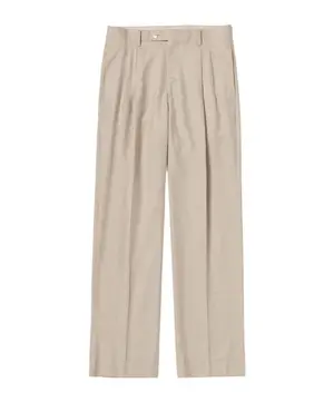 Auralee Logo Casual Pants