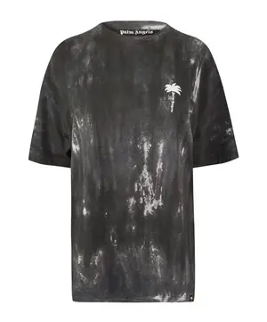 Palm Angels Trendydyed Tshirt - Black