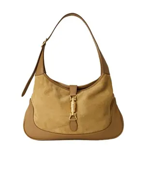 Gucci Solid Color Handbag - Brown