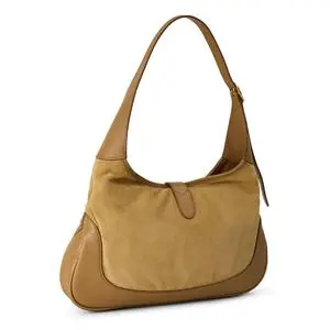 Gucci Suede Shoulder Bag - No