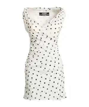 Jacquemus Polka Dot Sleeveless Dress