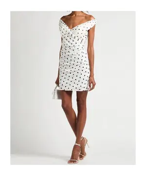 Jacquemus Polka Dot Sleeveless Dress