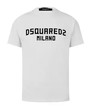 Dsquared2 Crewneck Shortsleeve Tee - White