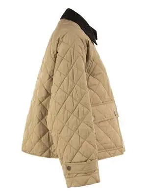 Max Mara Long-sleeved Quilted Jacket