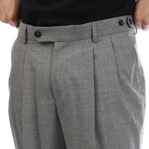 Hugo Boss Plaid Suit Trousers