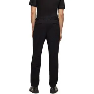 Hugo Boss Jacquard Tapered Trousers