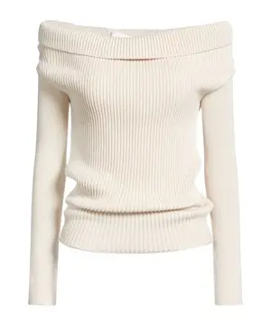 Rick Owens Minimalist Solid-color Wool Knit Top - Camel