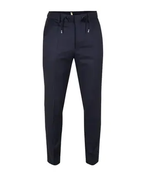 Hugo Boss Simple Straight-leg Pants - Blue