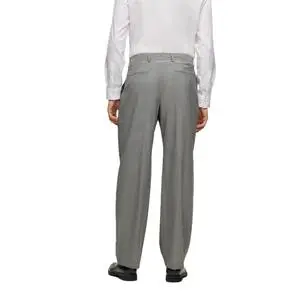 Hugo Boss Plaid Tailored Trousers
