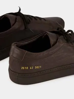 COMMON PROJECTS Achilles Premium Sneakers - Brown
