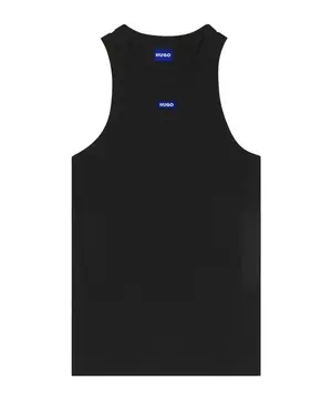 Hugo Boss Sleeveless Tank Top - Black