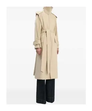 Victoria Beckham Philippa Belted Trench Coat