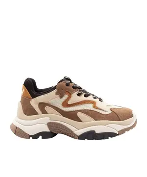 ASH Round-Toe Lace-Up Sneakers With Logo Detail