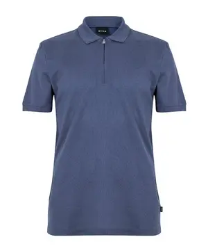 Hugo Boss Casual Versatile Shortsleeve Top - Blue