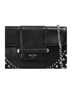 JIMMY CHOO Studded Shoulder Bag