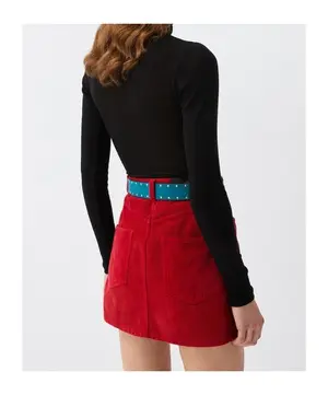 Versace Embroidered-logo Wool Knit Turtleneck Sweater
