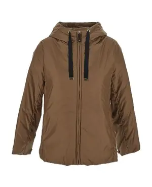 Max Mara Hooded Casual Jacket - Brown