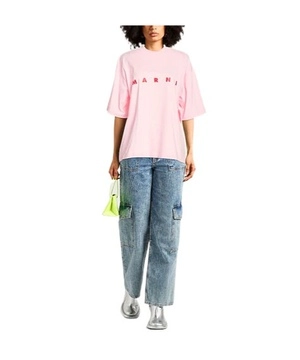 Marni Stylish And Versatile Crew Neck T-shirt
