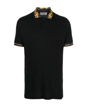 Versace Baroque-pattern Polo Shirt