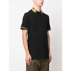 Versace Baroque-pattern Polo Shirt