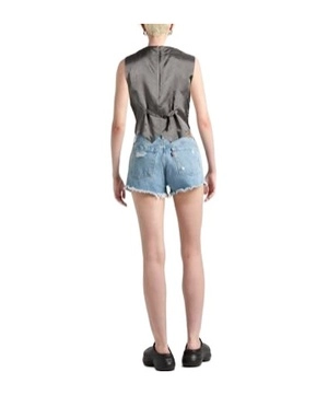 MAISON MARGIELA Sleeveless Waistcoat With Waist Tie Detail