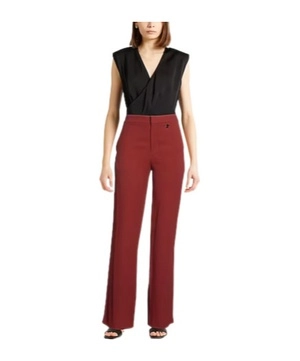 Chloé Solid Color Loose-fit Trousers