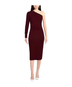Max Mara One-shoulder Jersey Dress
