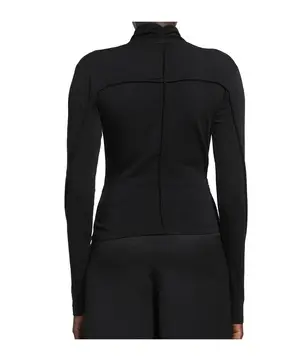 THOM KROM Ruched Wrap-style Jersey