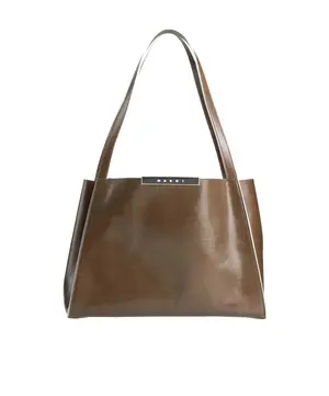 Marni Large Leather Tote Bag