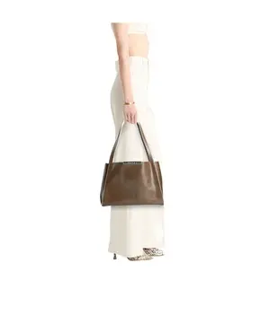 Marni Large Leather Tote Bag