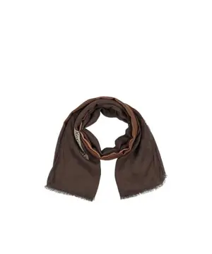 Saint Laurent Square Tassel Scarf
