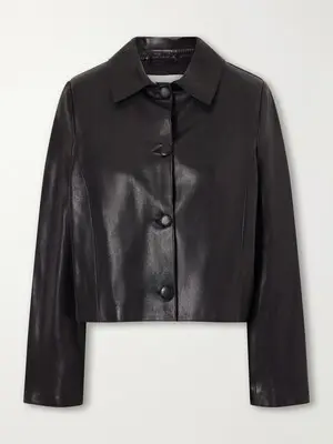 NOUR HAMMOUR NOUR HAMMOUR Hadley Leather Jacket