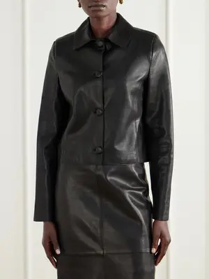 Nour Hammour Hadley Leather Jacket