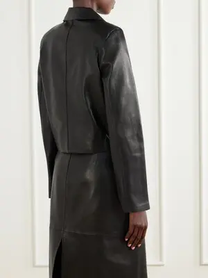 Nour Hammour Hadley Leather Jacket