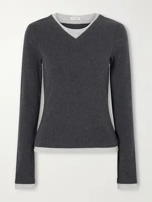 ST. AGNI Organic Cotton T-shirt - Gray