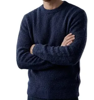 ROBERTO COLLINA Crew Neck Long Sleeve Sweater