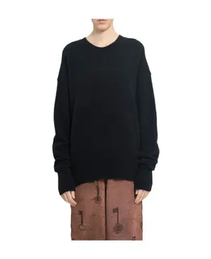 UMA WANG Knitted Crew Neck Jumper