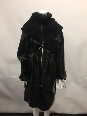 Bottega Veneta Funnel Neck Coat