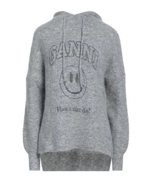GANNI Hooded Knitwear