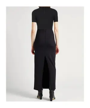 Max Mara Short Sleeve Turtleneck Top
