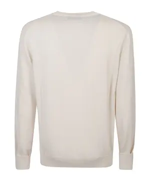 BALLANTYNE V-neck Knitted Jumper