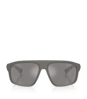 Prada Irregular Sunglasses - Grey