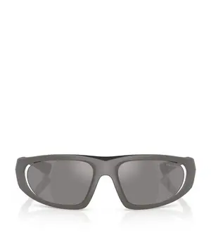Prada Irregular Frame Sunglasses
