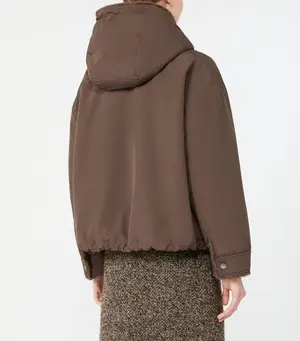 Max Mara Faux-fur-lined Reversible Raincoat