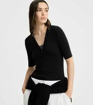 Brunello Cucinelli Monili V-neck T-shirt