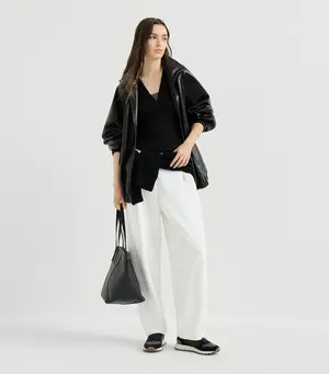 Brunello Cucinelli Monili V-neck T-shirt